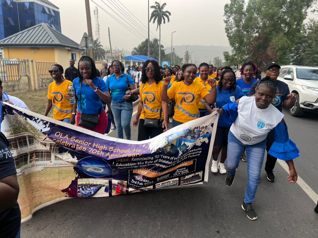Ho OLA Girls Marks 70th Anniversary in Ecstasy - News Watch Ghana