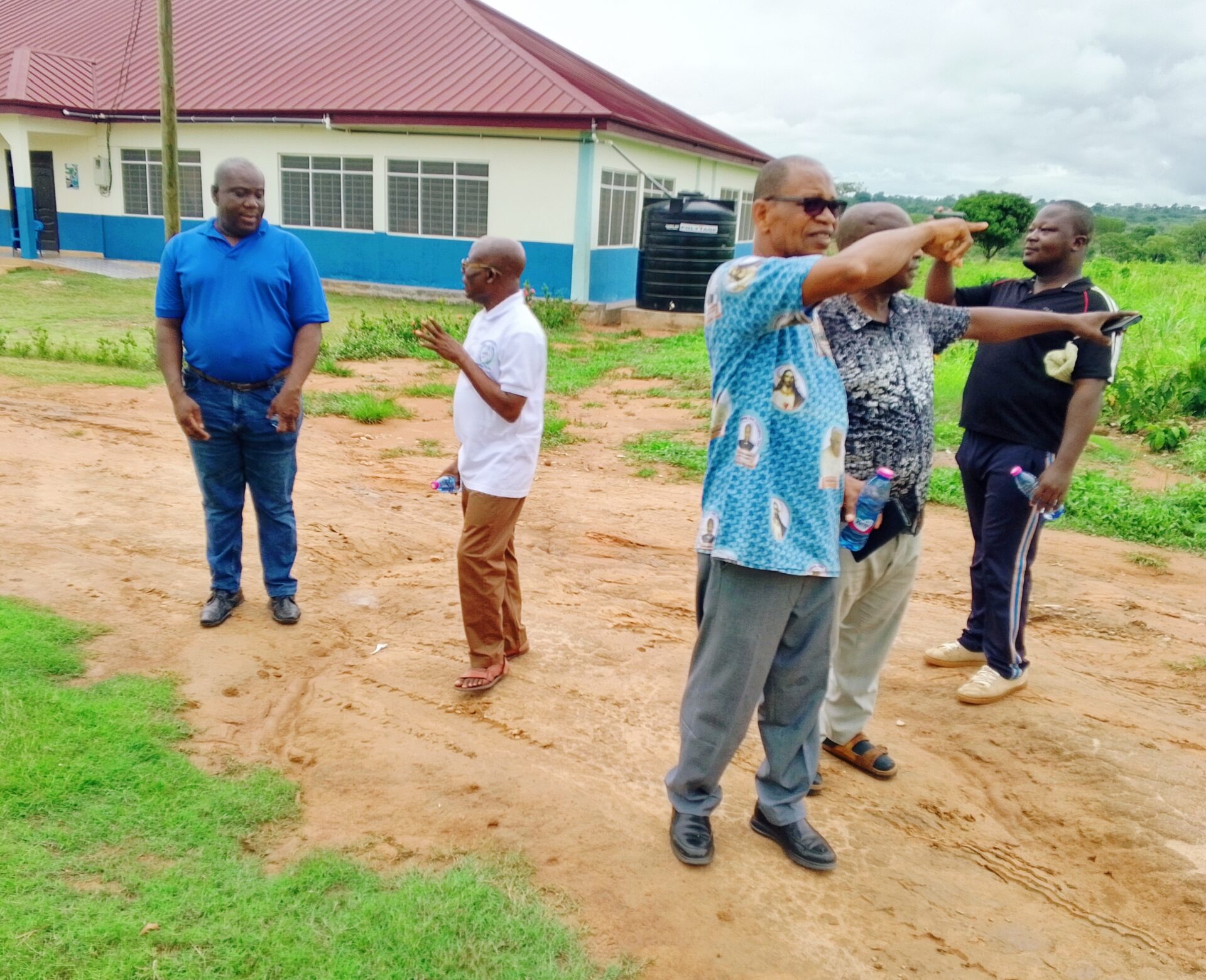 Catholic Priests from Jasikan Diocese Visit Donkorkrom Holy Rosary ...