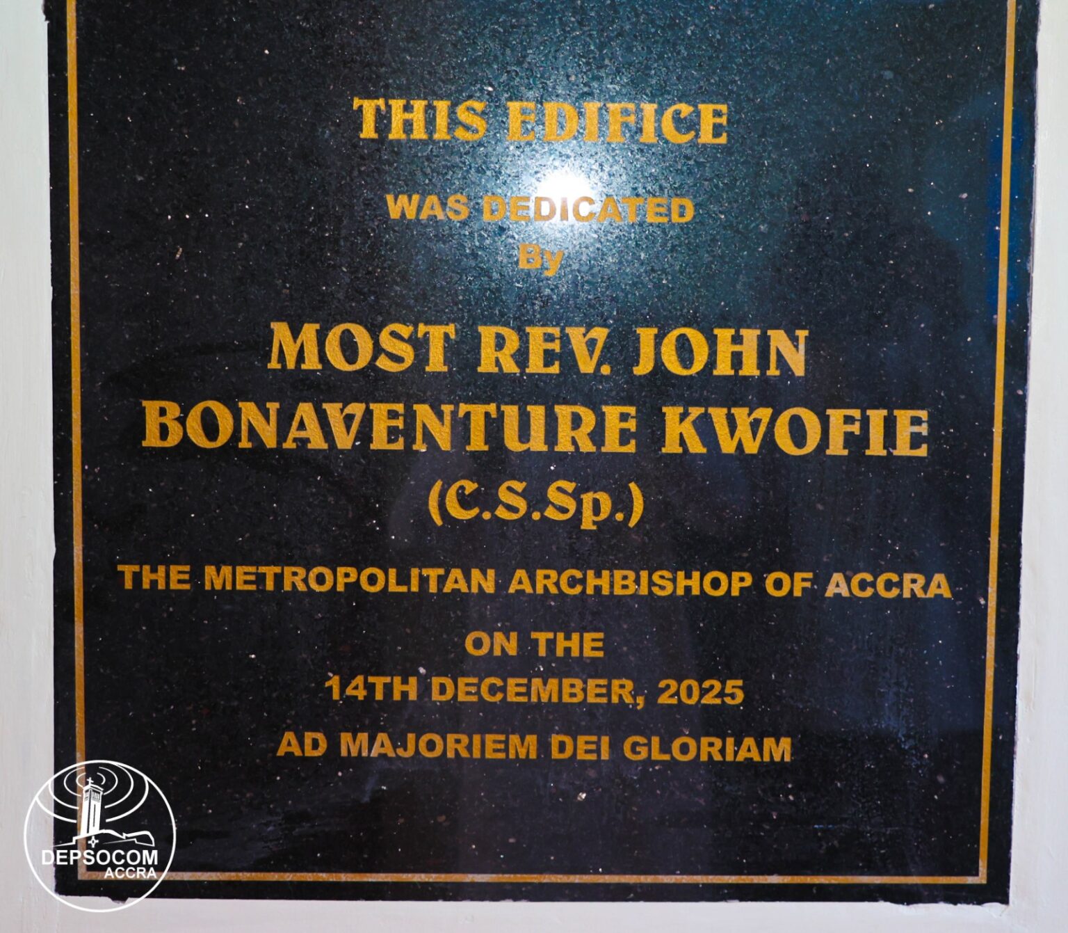 Office Complex Inaugurated at Tema Our Lady of Mercy Catholic Church ...